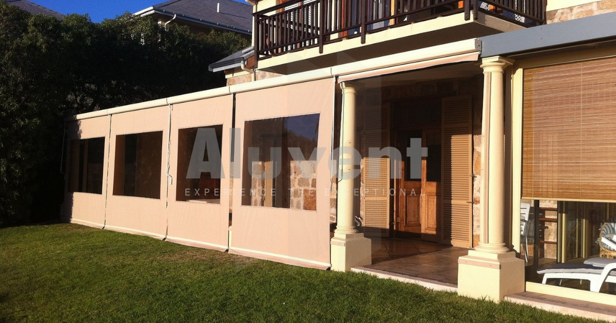 Drop Blinds - Aluvent