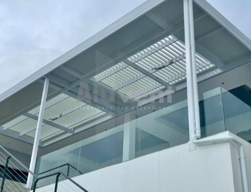 Pergolas Structures (Steel) - Aluvent