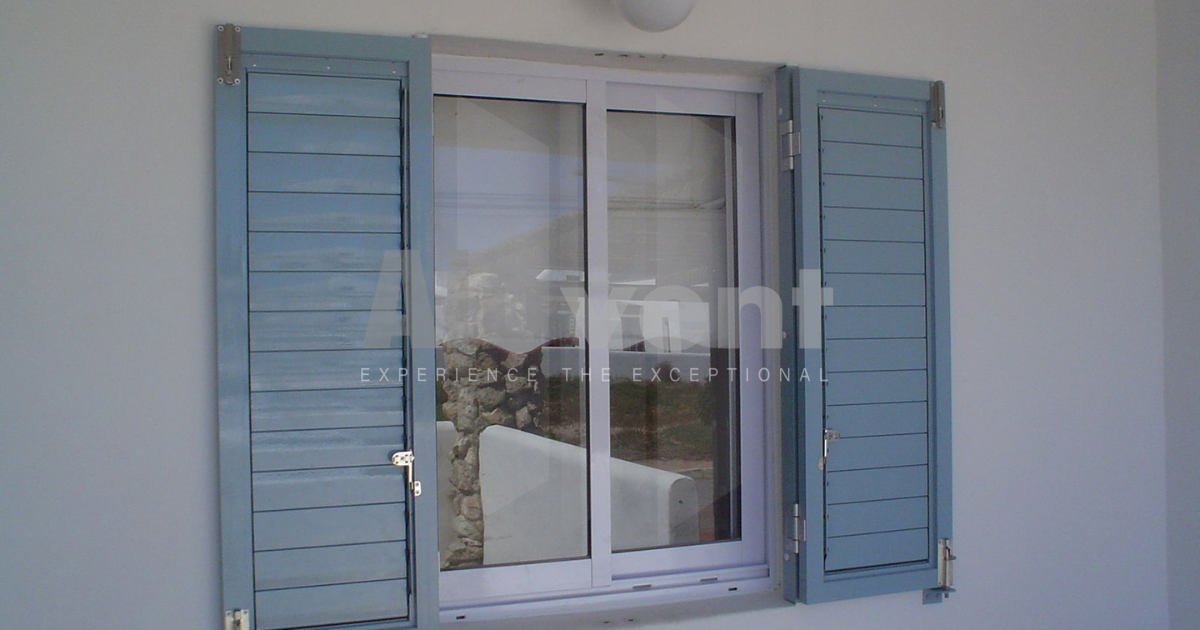 Hinged Adjustable Security Shutters - Aluvent